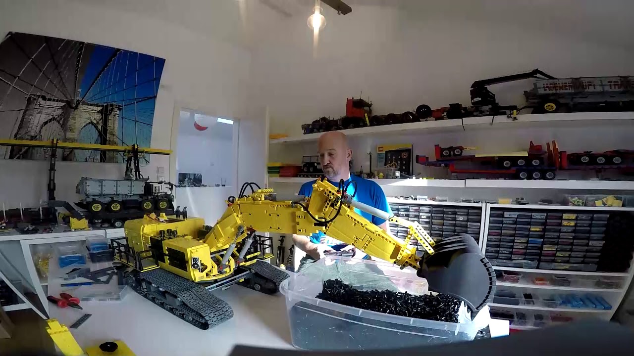 LEGO CAT6015B Funktionstest movie - YouTube