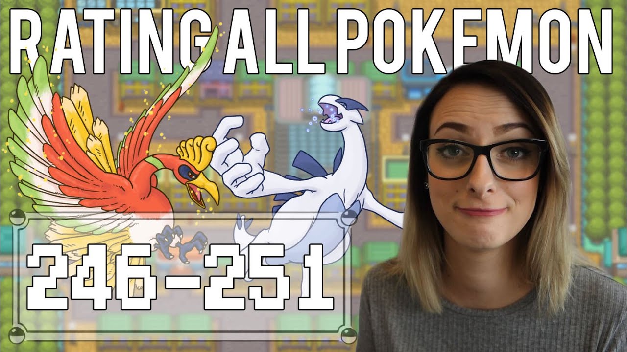 Rating ALL Pokémon! #246 - #251 - YouTube
