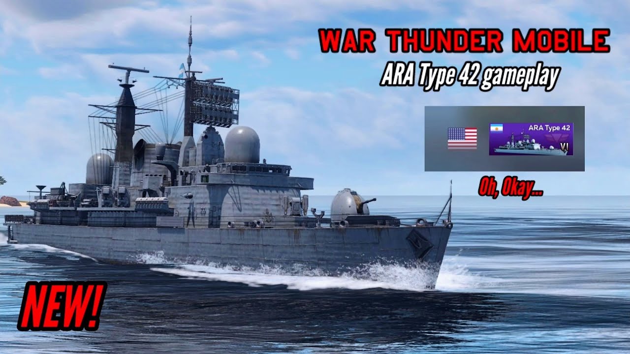 NEW! ARA Type 42: British ship, built by Argentina, placed in US tech ...