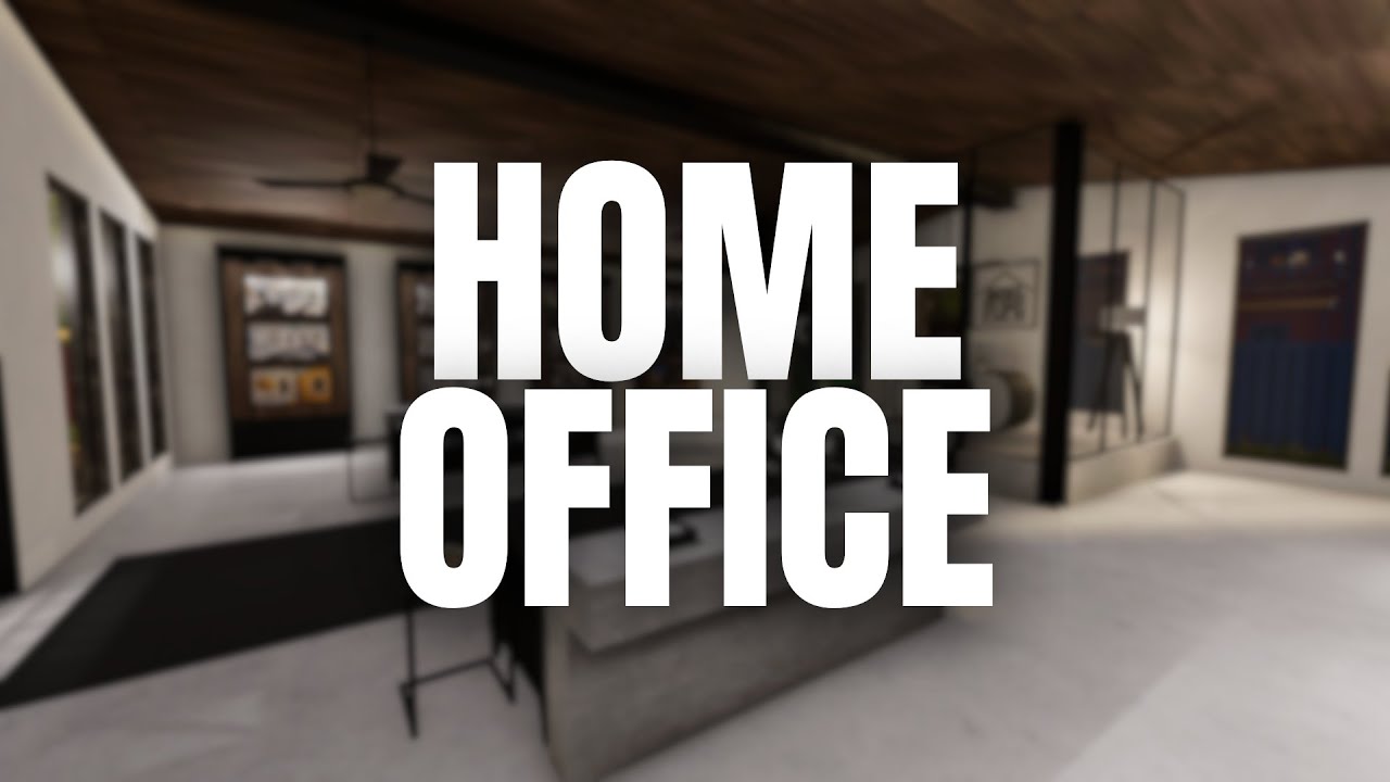 Transforming the Starter Home into an Amazing Office in House Flipper 2 ...