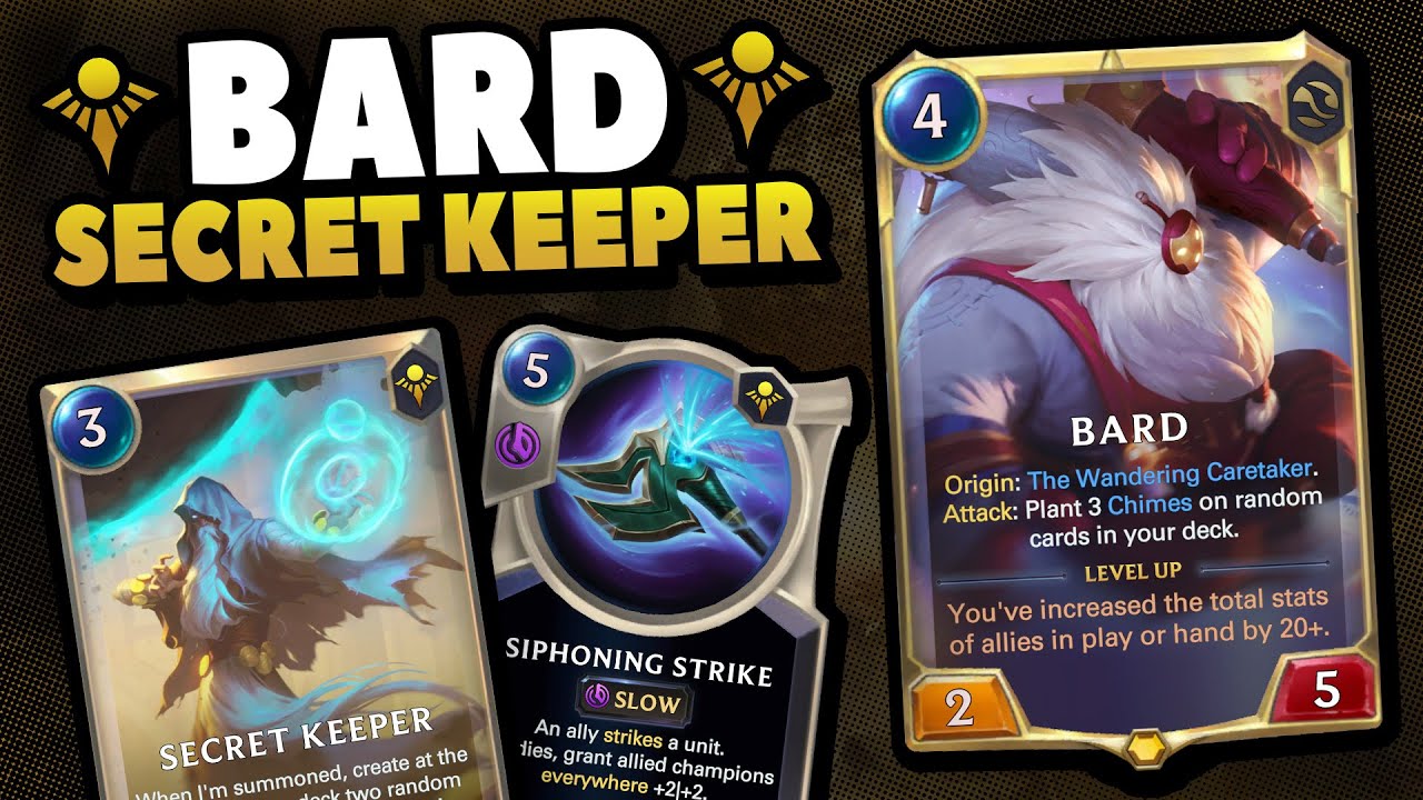 My FAVORITE Bard Deck Of All Time! | Legends of Runeterra - YouTube