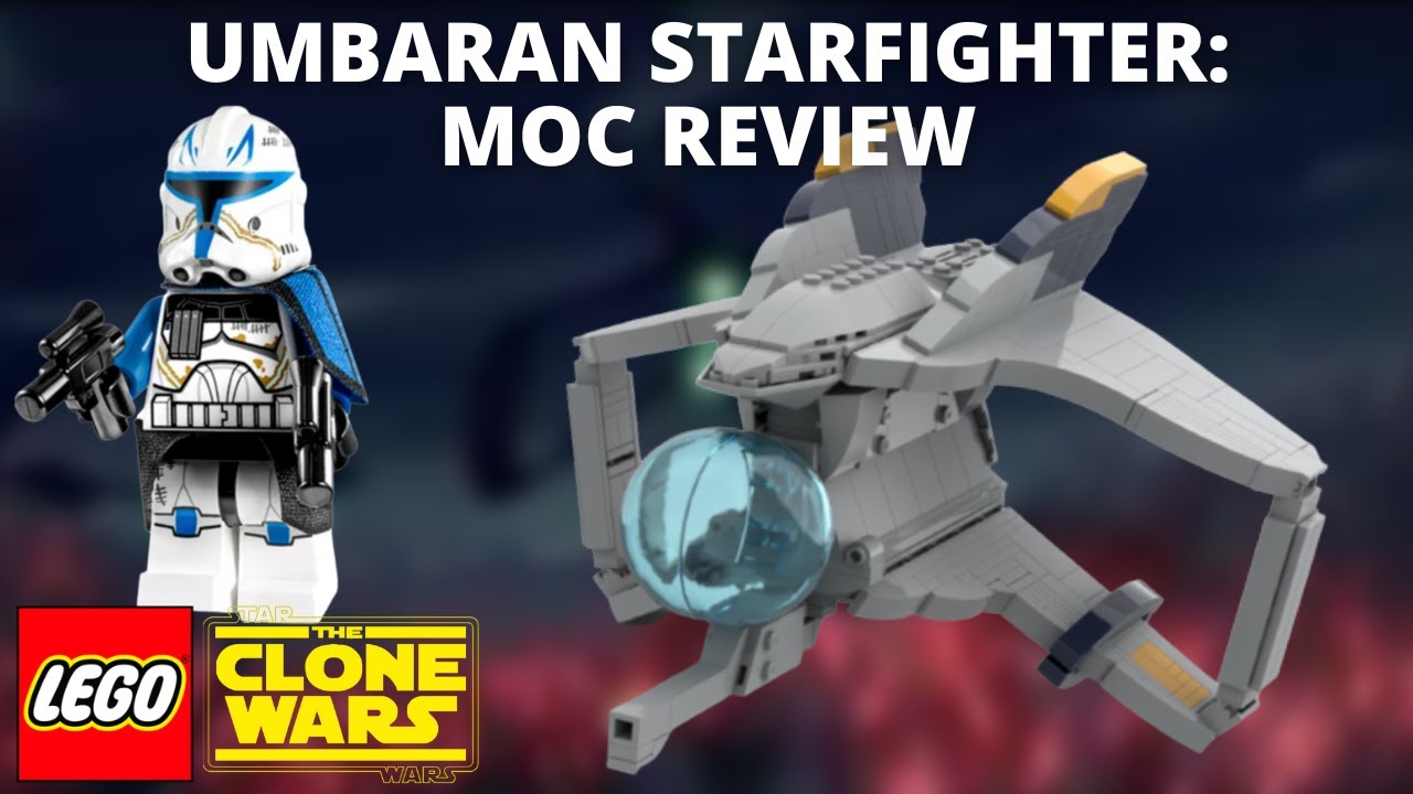 LEGO Star Wars: The Clone Wars - Umbaran Starfighter MOC Review by ...