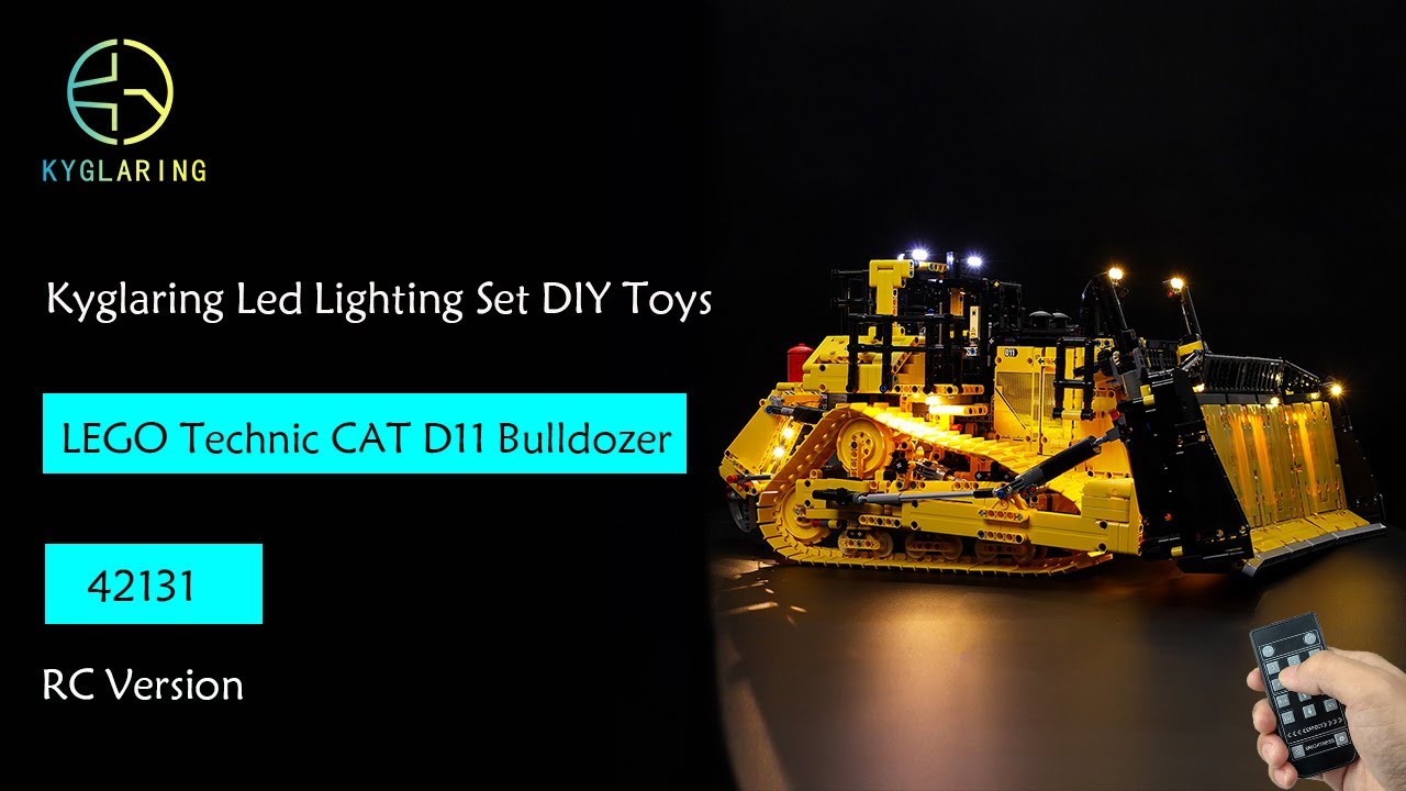 Kyglaring Led Light Kit for LEGO Technic 42131 CAT D11 Bulldozer (RC ...
