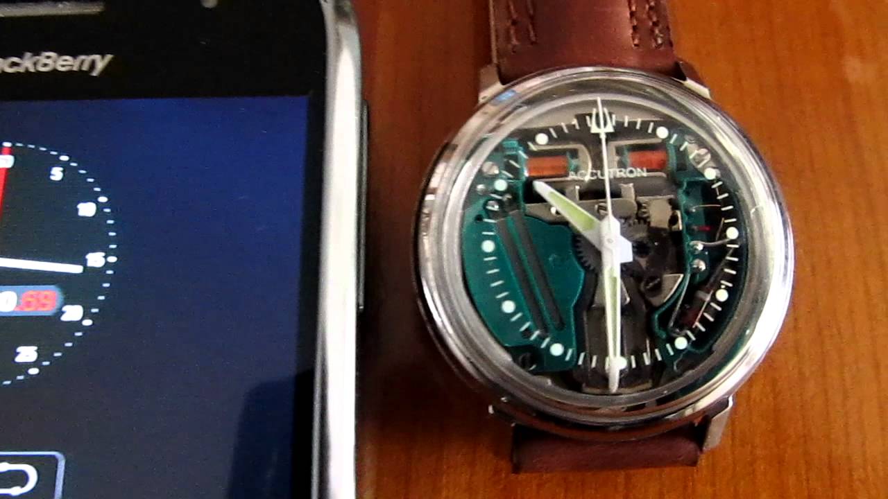 ★BULOVA ACCUTRON SPACEVIEW M1-1961 ブローバ アキュトロン★ - YouTube