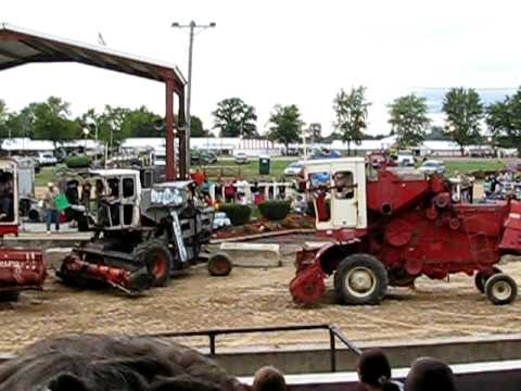 Defiance County Fair Celebrity Combine Demo - YouTube