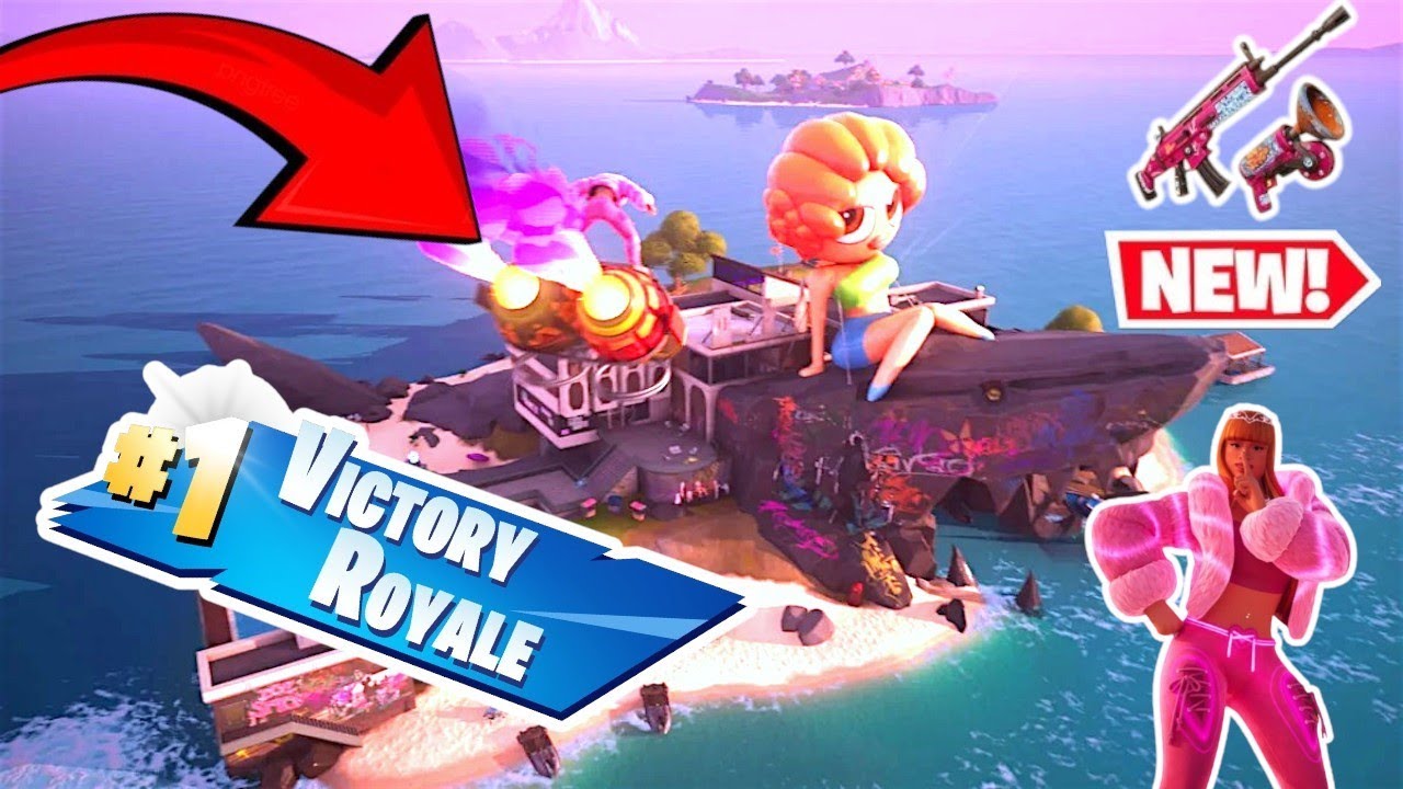 Winning Landing At Ice Isle In Chapter 2 Remix Fortnite #fortnite - YouTube
