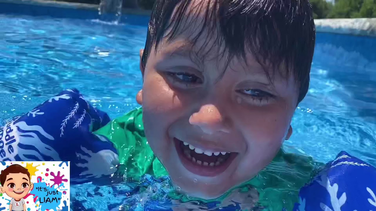 Korean bbq swim and play - YouTube