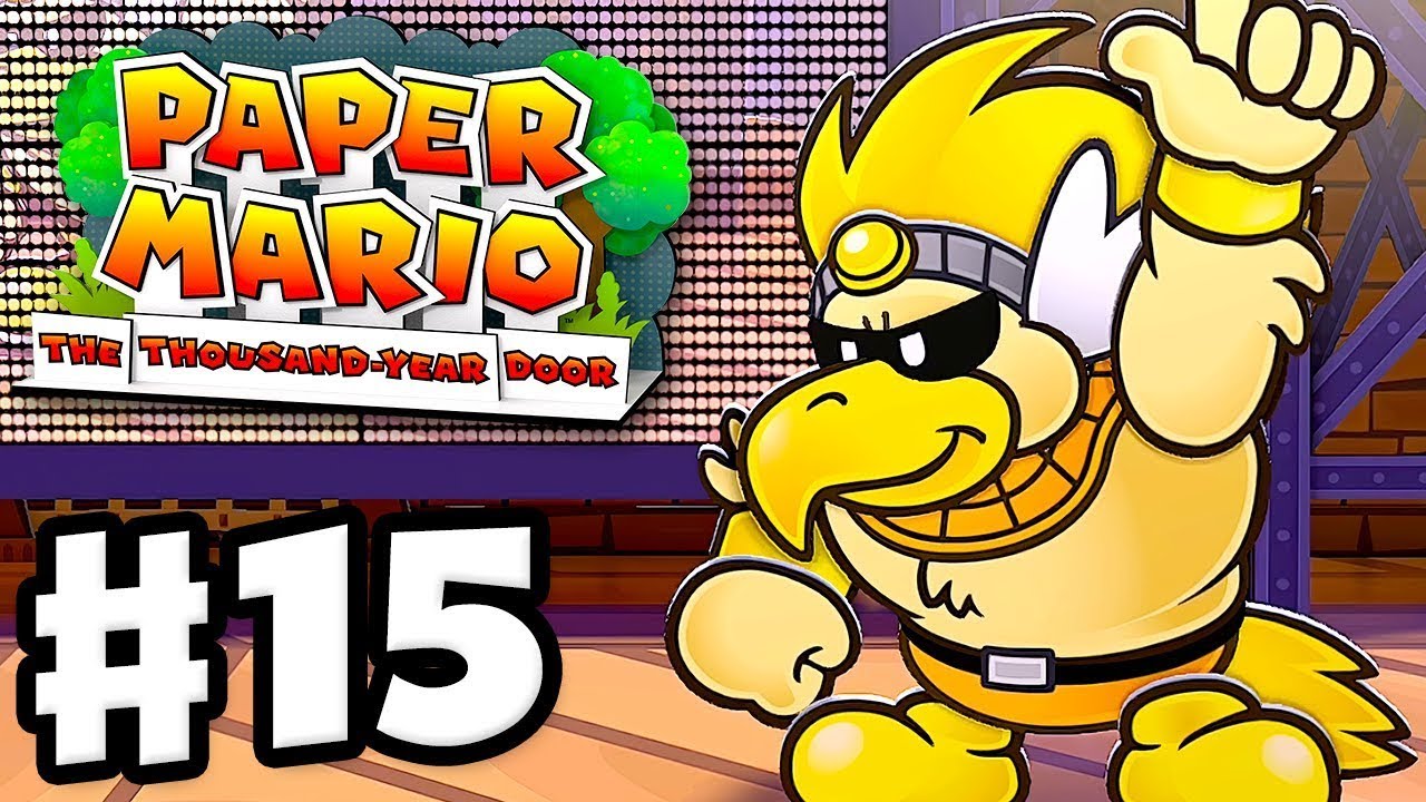 Rawk Hawk Boss Fight! / Paper Mario: The Thousand-Year Door / Gameplay ...
