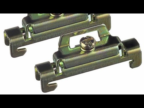 Ограничитель на Дин рейку/установка/ особенности - YouTube