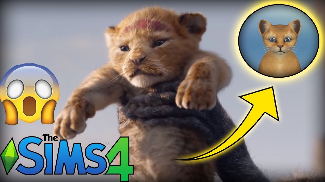 Criando o Simba , Filme Rei Leão | Create a sim The sims 4 - YouTube