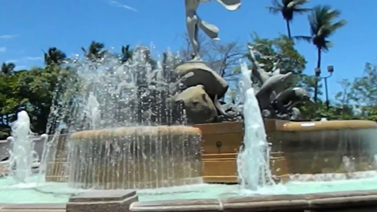 360 VIEW ,RAICES (ROOTS) FOUNTAIN OF OLD SAN JUAN - YouTube