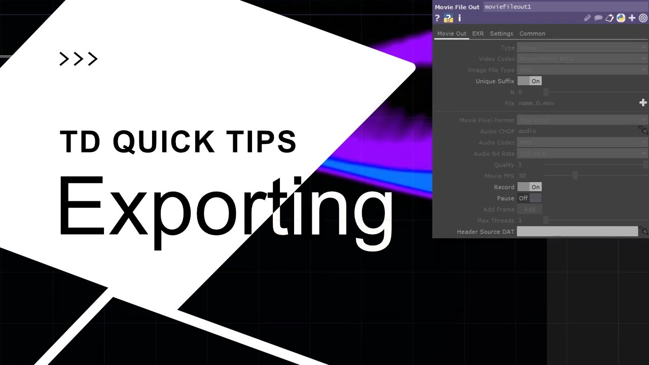 Exporting TouchDesigner Quick Tip 1 YouTube exporting-touchdesigner-quick-tip-1-youtube