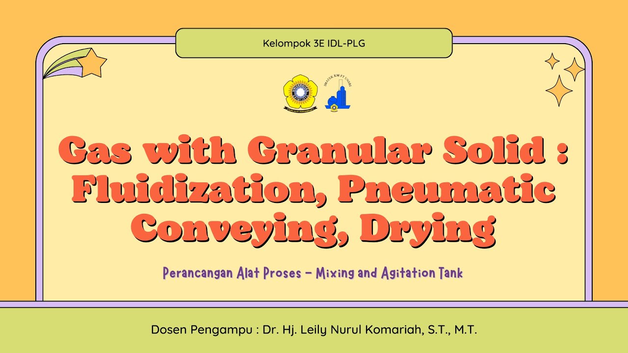 Kelompok 3E Gases with Granular Solids Teknik Kimia 2021 - YouTube
