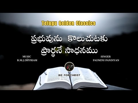 Prabhuvunu Koluchutaku Prardhane Saadhanamu || Padmini Pandian || BM.J ...