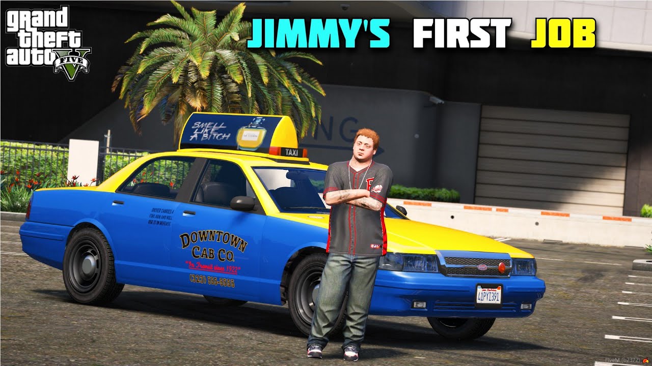 GTA 5 : JIMMY GOT HIS FIRST JOB || BB IS LIVE - YouTube