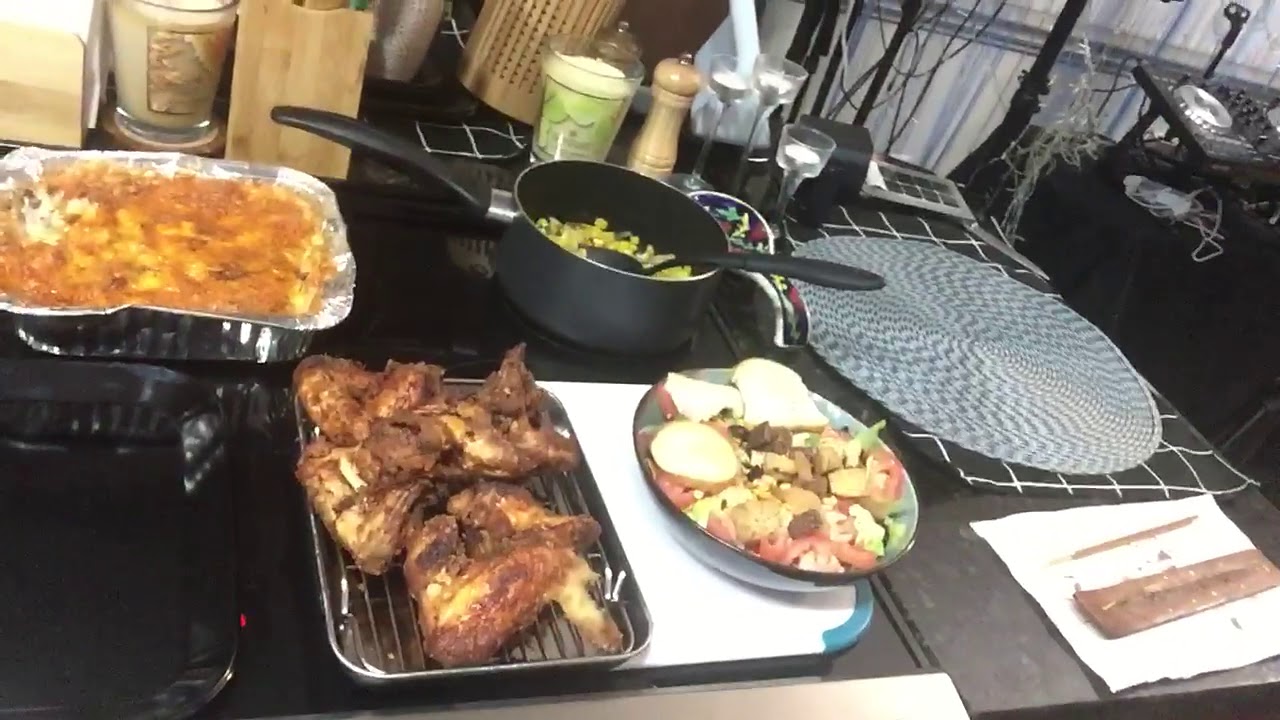 Cooking and DJing with DJ Highlights - YouTube