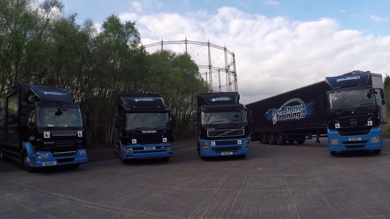 Do you want to do your B+E, LGV C1, C or C+E test? - YouTube