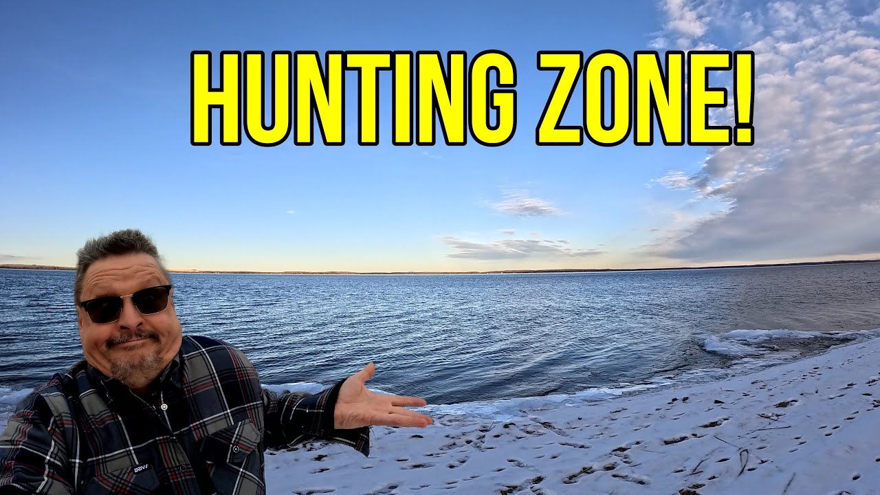 I stumbled into a HUNTING ZONE! 🦌 | Battle Lake & Pigeon Lake Winter ...