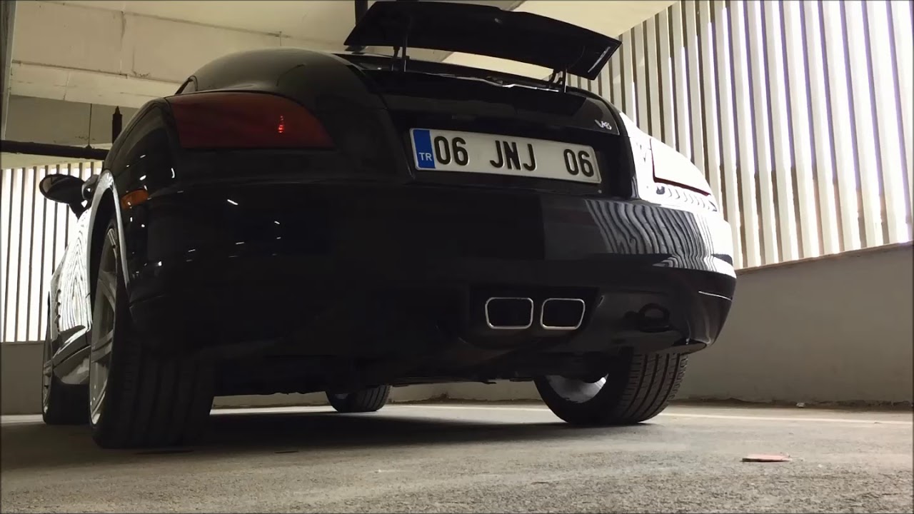 Crossfire 3.2 V6 Free Exhaust Mod Sound Check - YouTube