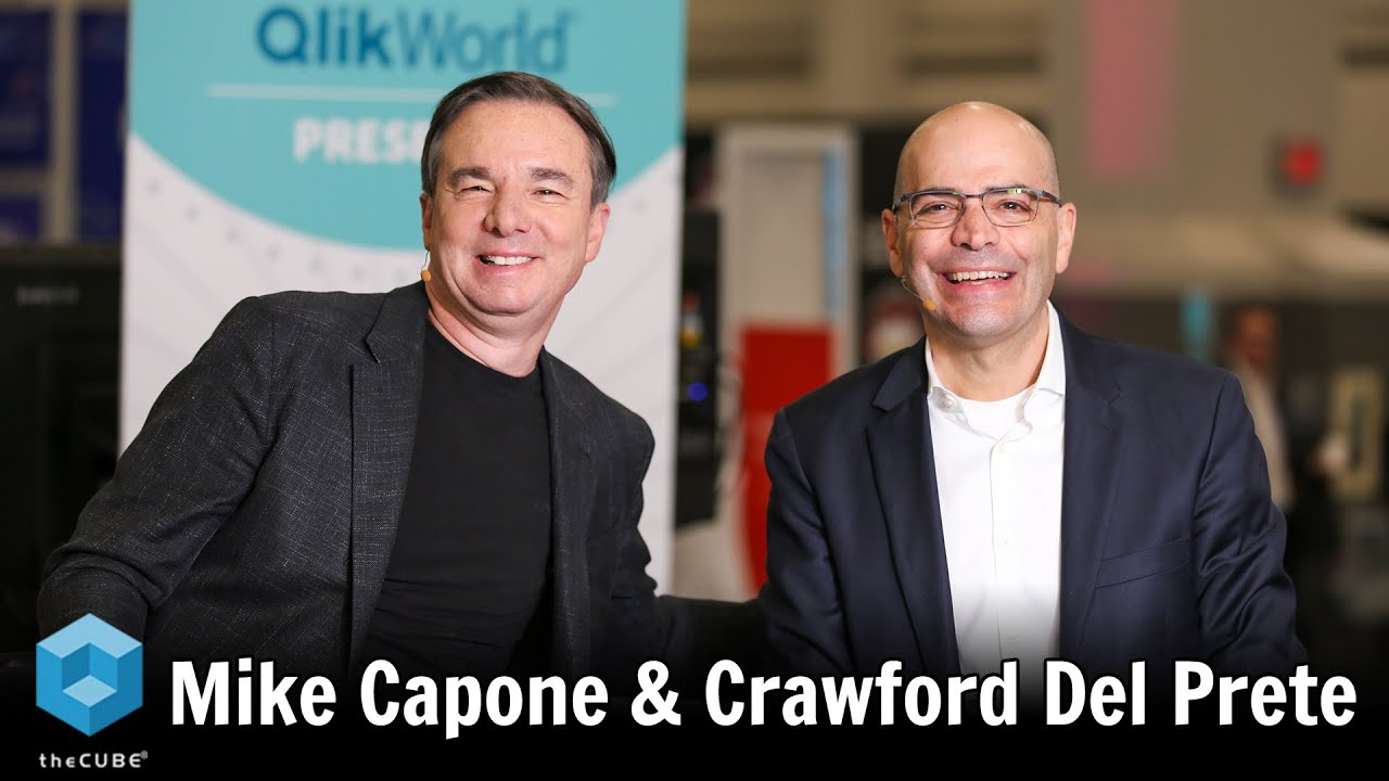 Mike Capone & Crawford Del Prete | QlikWorld 2023 - YouTube