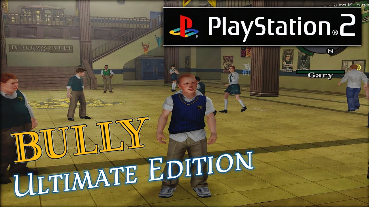 Bully Ultimate Cheat Edition Mod PS2 & AetherSx2/PCSX2 | Bully HD Mod ...