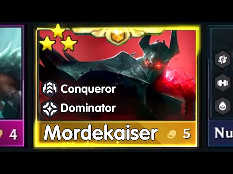 Mordekaiser 3-Star! 1v9! ⭐⭐⭐ TFT Set 13
