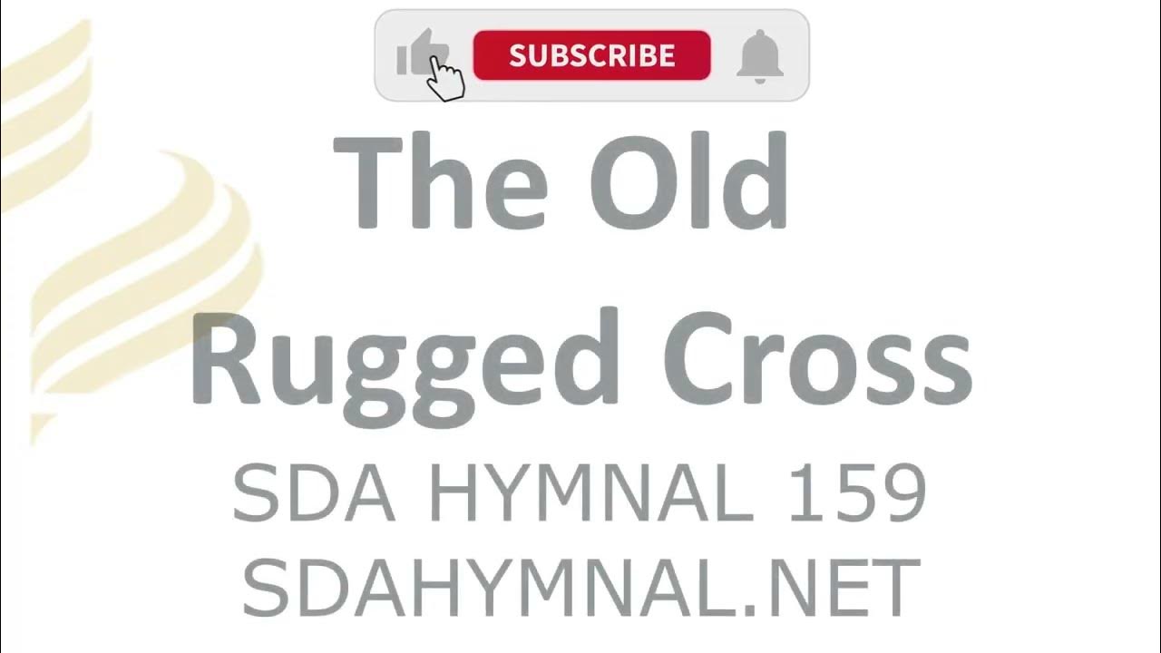 The Old Rugged Cross Instrumental With Lyrics | Karaoke | SDA HYMNAL 159 - YouTube