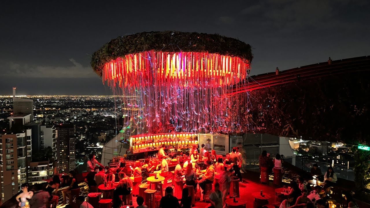 Bangkok nightlife guide: TICHUCA ROOFTOP BAR - YouTube