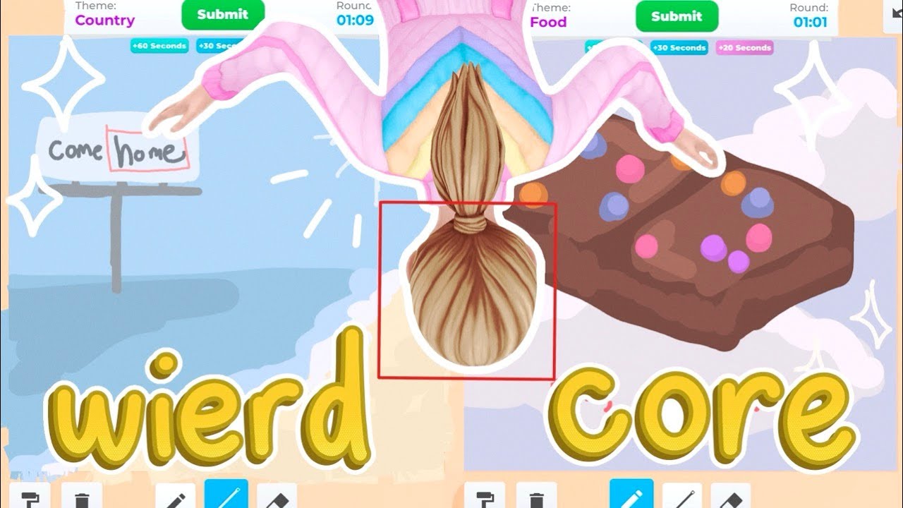 WEIRDCORE In SPEED DRAW | Roblox | - YouTube