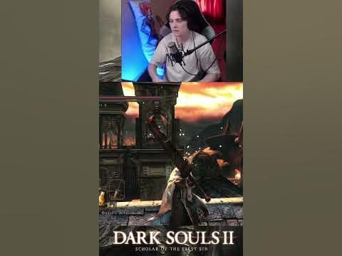 К приятелю вторгся блэк мэн в dark souls 2 - YouTube