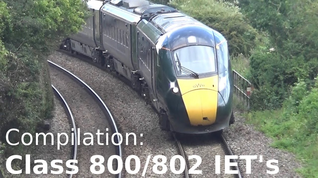 Compilation: GWR Class 800/802 IET's - YouTube