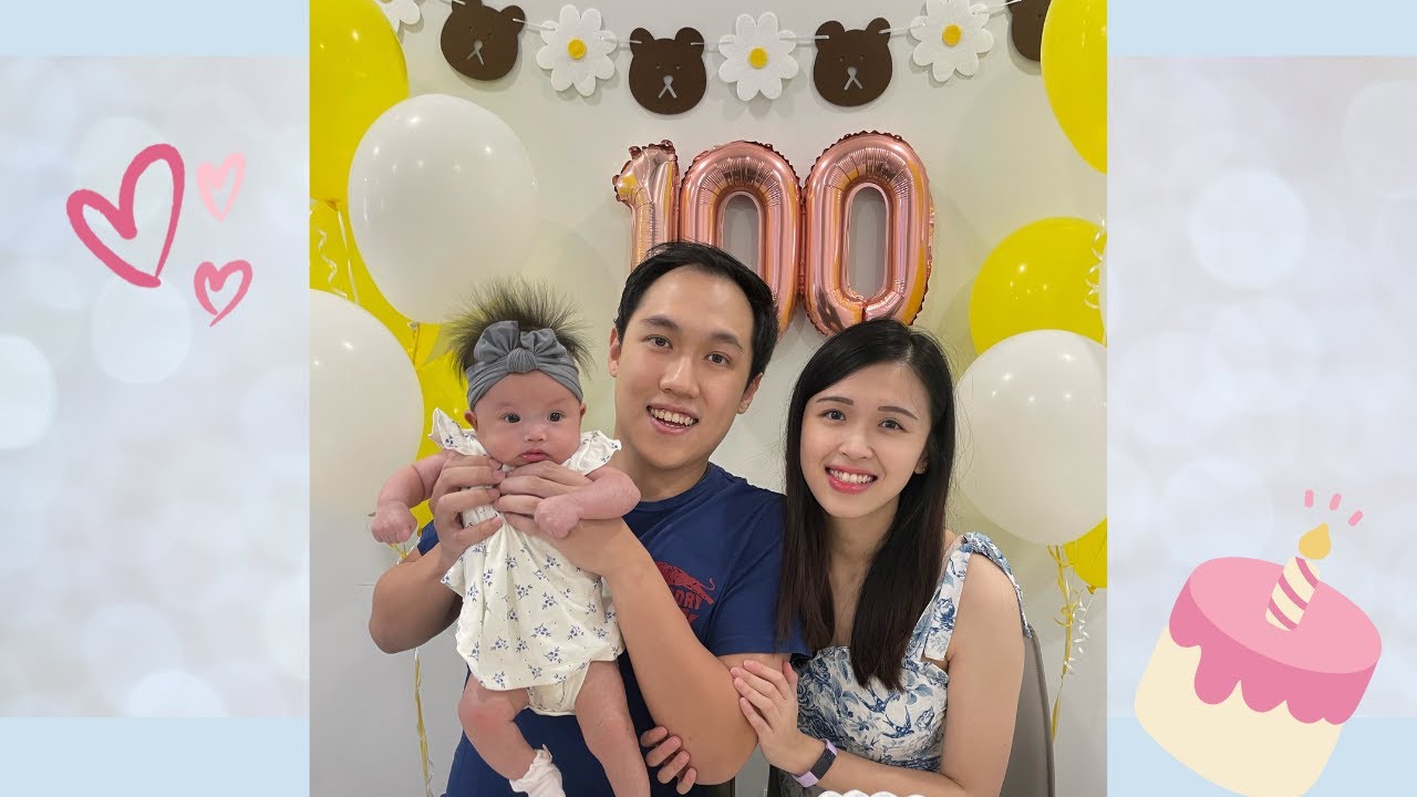 Happy 100 Days Baby | 宝宝100天生日会 - YouTube