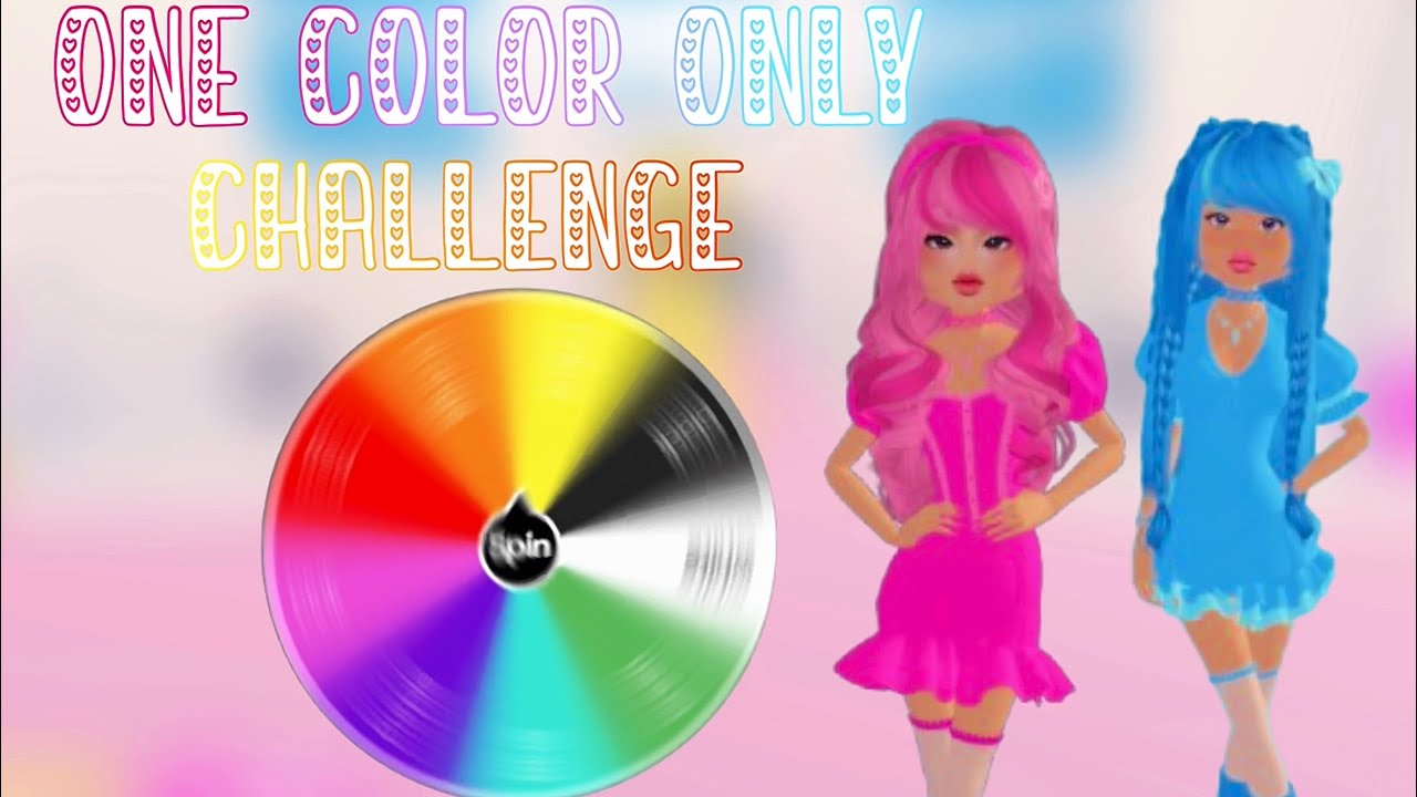 one color challenge only in dti😀 - YouTube