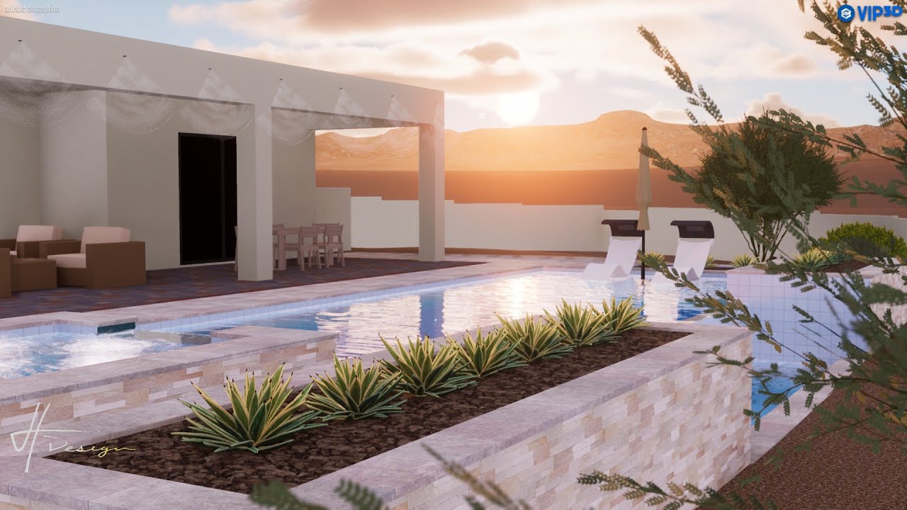 Pastis Design Concept- Thunderbird Pools & Spas - YouTube