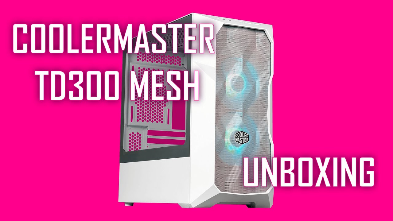 COOLERMASTER TD300 MESH - unboxing - YouTube
