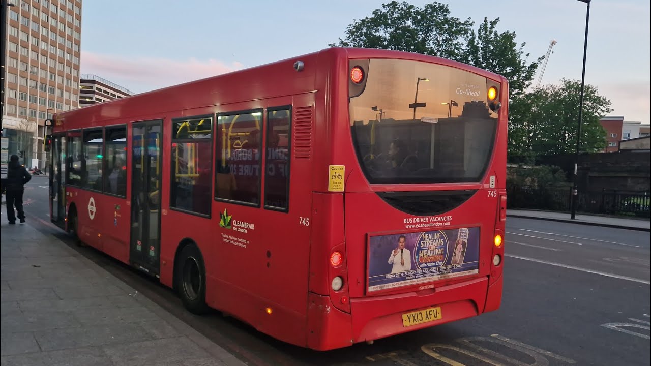 Go-Ahead London 745 YX13AFU Bus Route 225 - YouTube