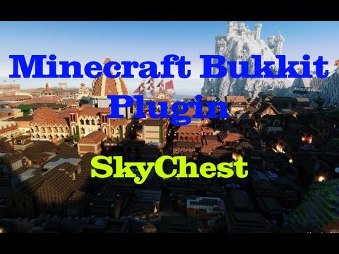 Minecraft Bukkit Plugin SkyChest [Deutsch|HD] [Download] - Kisten sortieren - YouTube