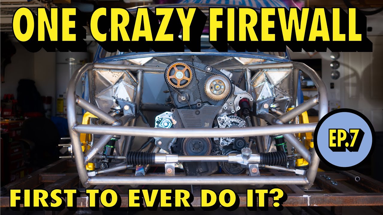 Ep.7 CRAZY Custom Firewall. | 1966 Volkswagen Type 3 Squareback ...