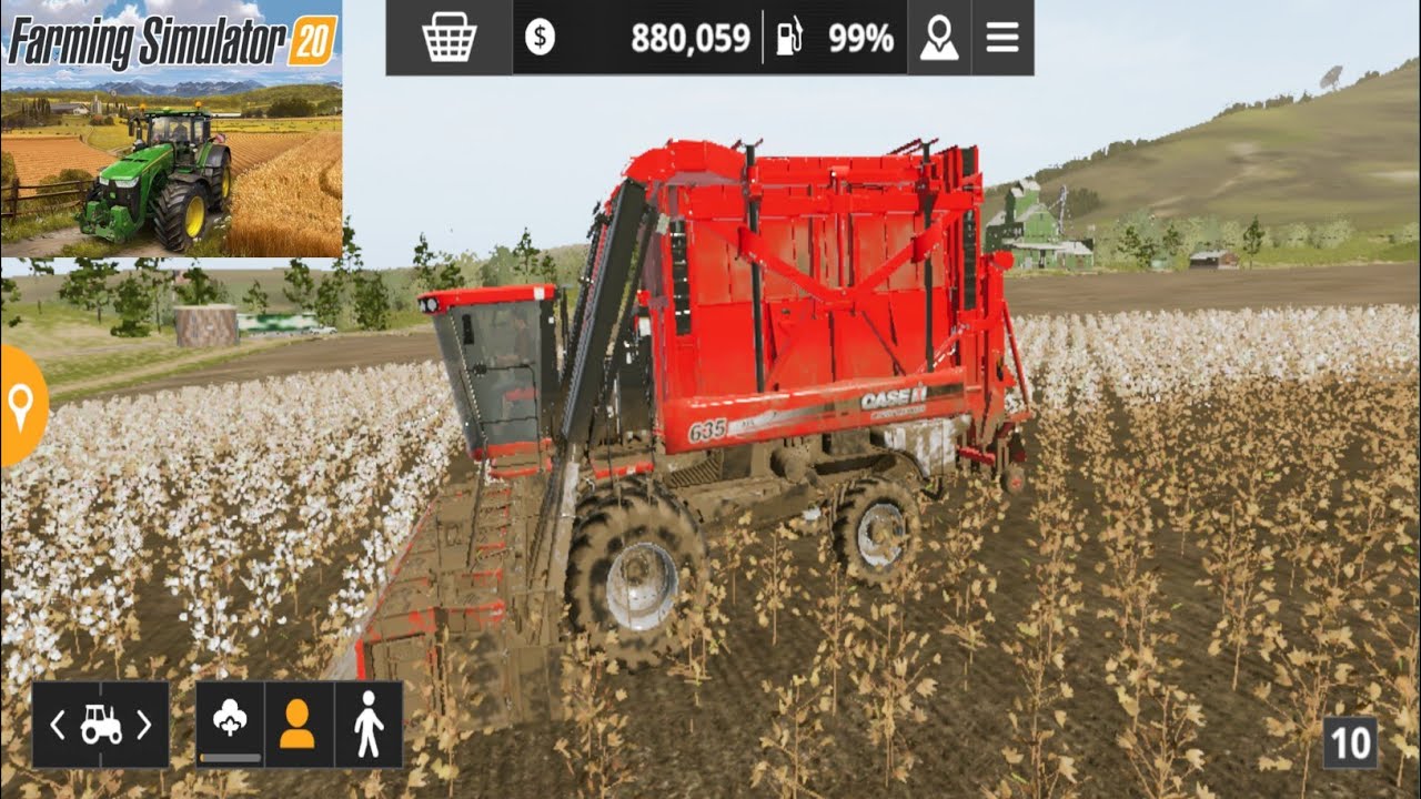Planting And Harvesting Cotton In Farming Simulator 20 Full Guide - YouTube