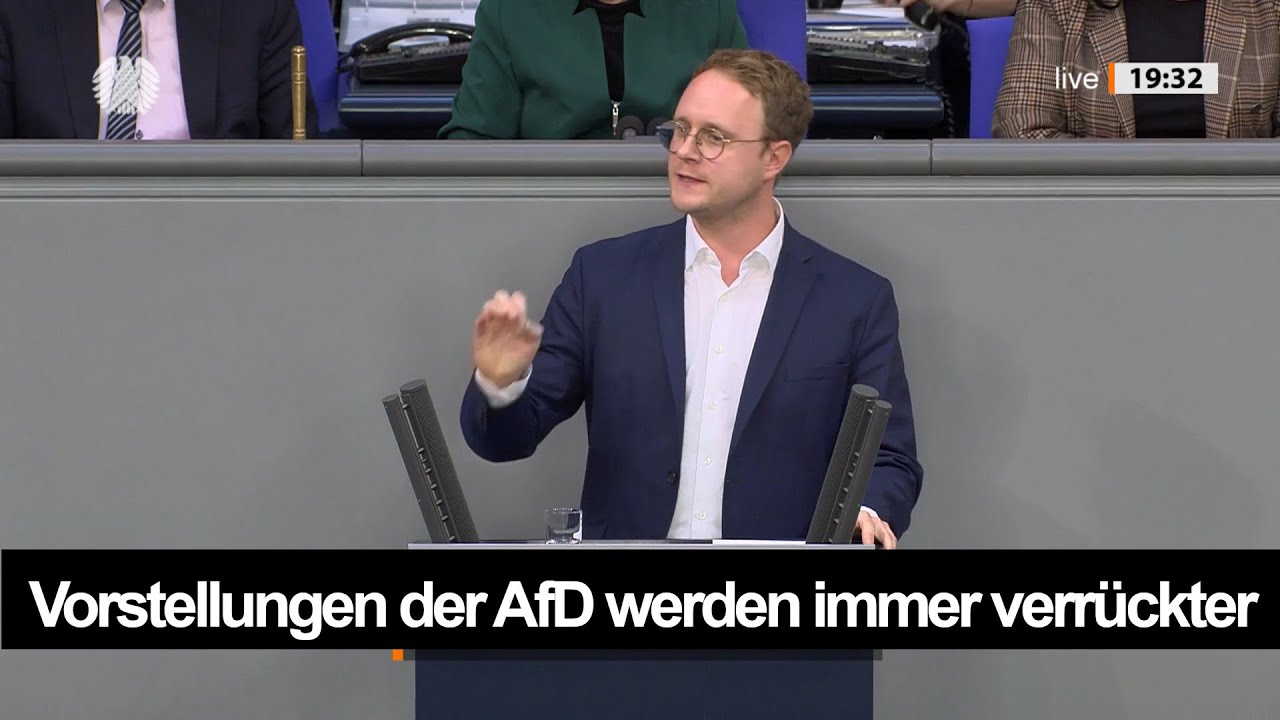 Marcel Emmerich räumt mit den abgedrehten Vorstellungen der AfD-Sekte ...