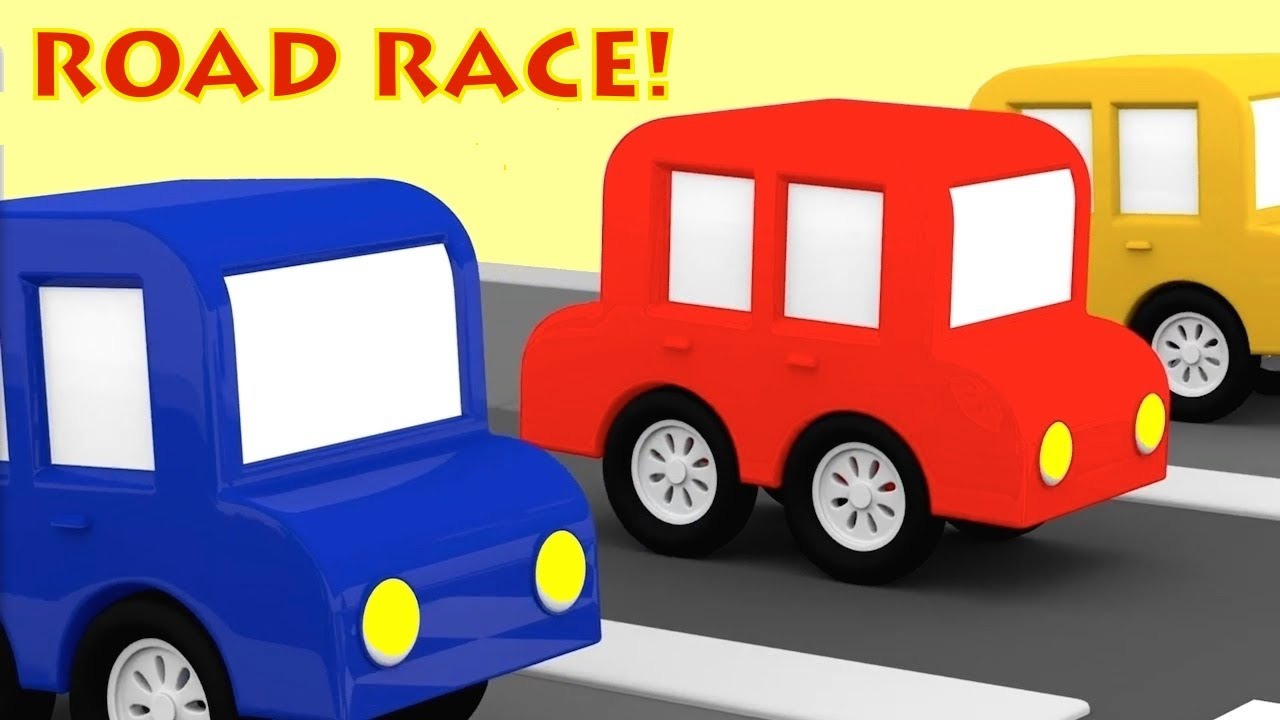 ROAD RACE! - Cartoon Cars - Cartoons for Kids! - YouTube