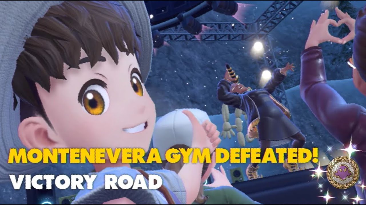 Montenevera Ghost-type Gym Leader Ryme | #15 Pokémon Violet Gameplay ...