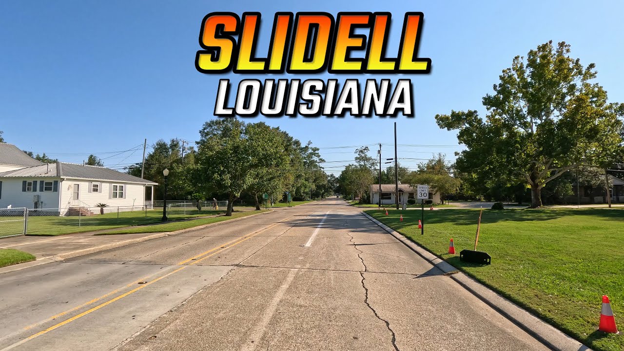 Slidell Louisiana Driving Through - YouTube