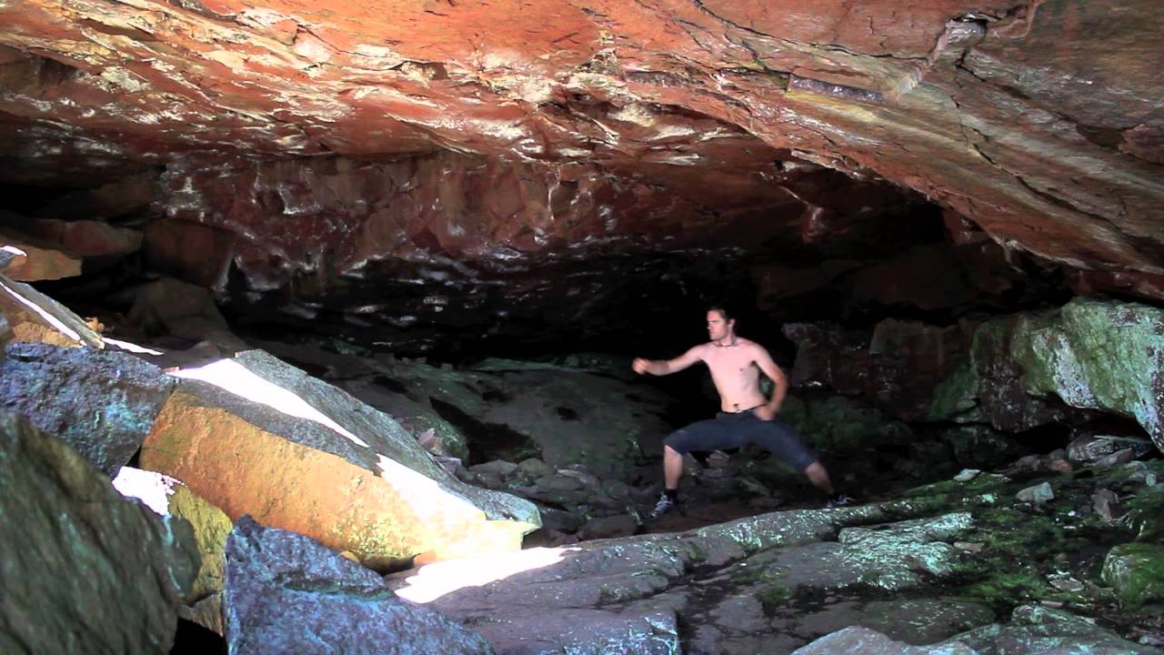 Cave Man Dances (Day 202 - Jens) - YouTube