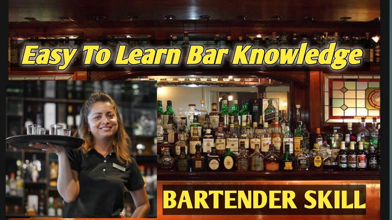 BAR KNOWLEDGE || BAR DEPARTEMENT || BAR SERVICE - YouTube