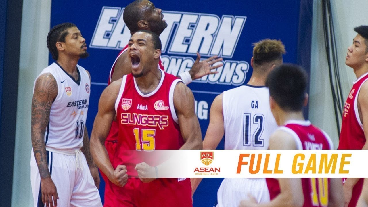 live Eastern Long Lions vs Singapore Slingers 2019 ASEAN Basketball ...