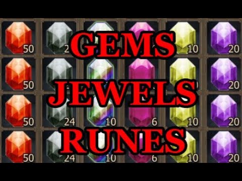How i finished PVE gems, jewels & runes - YouTube