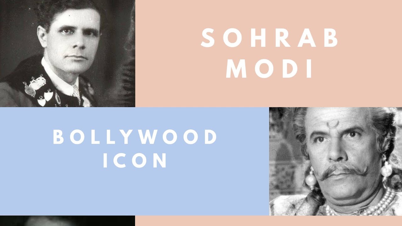 Sohrab modi biography - YouTube