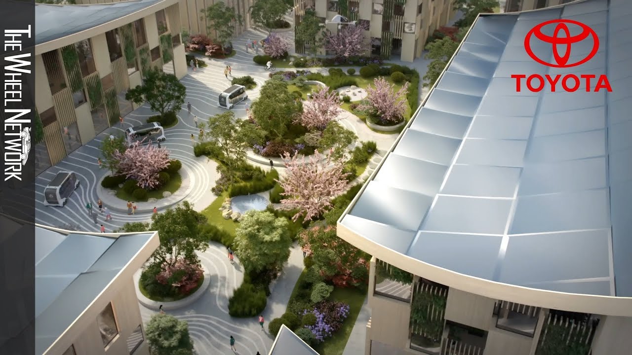 Toyota to Build Prototype City of the Future – Toyota Woven City - YouTube
