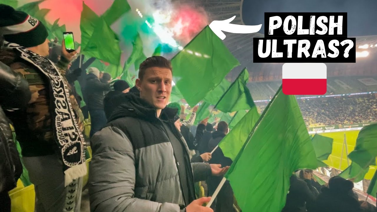 Our First Experience at a POLISH Football Match! | Extreme ULTRAS ...